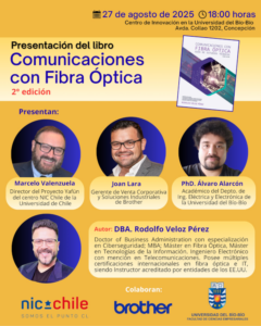 NIC Chile presenta segunda edición del libro ‘Comunicaciones con Fibra Óptica’ | Yafun